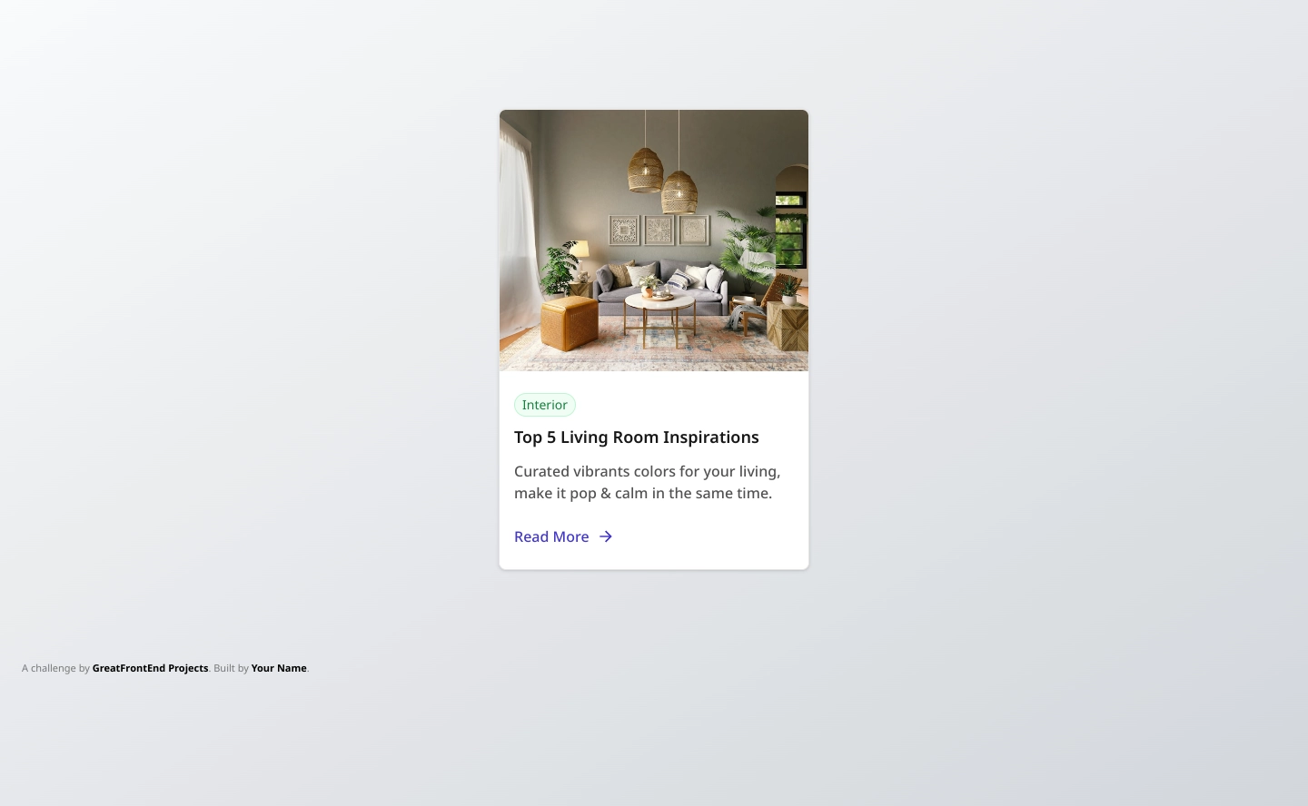 Simple Blog Card With Html Tailwind Css Dianyehezkiel Blog Card